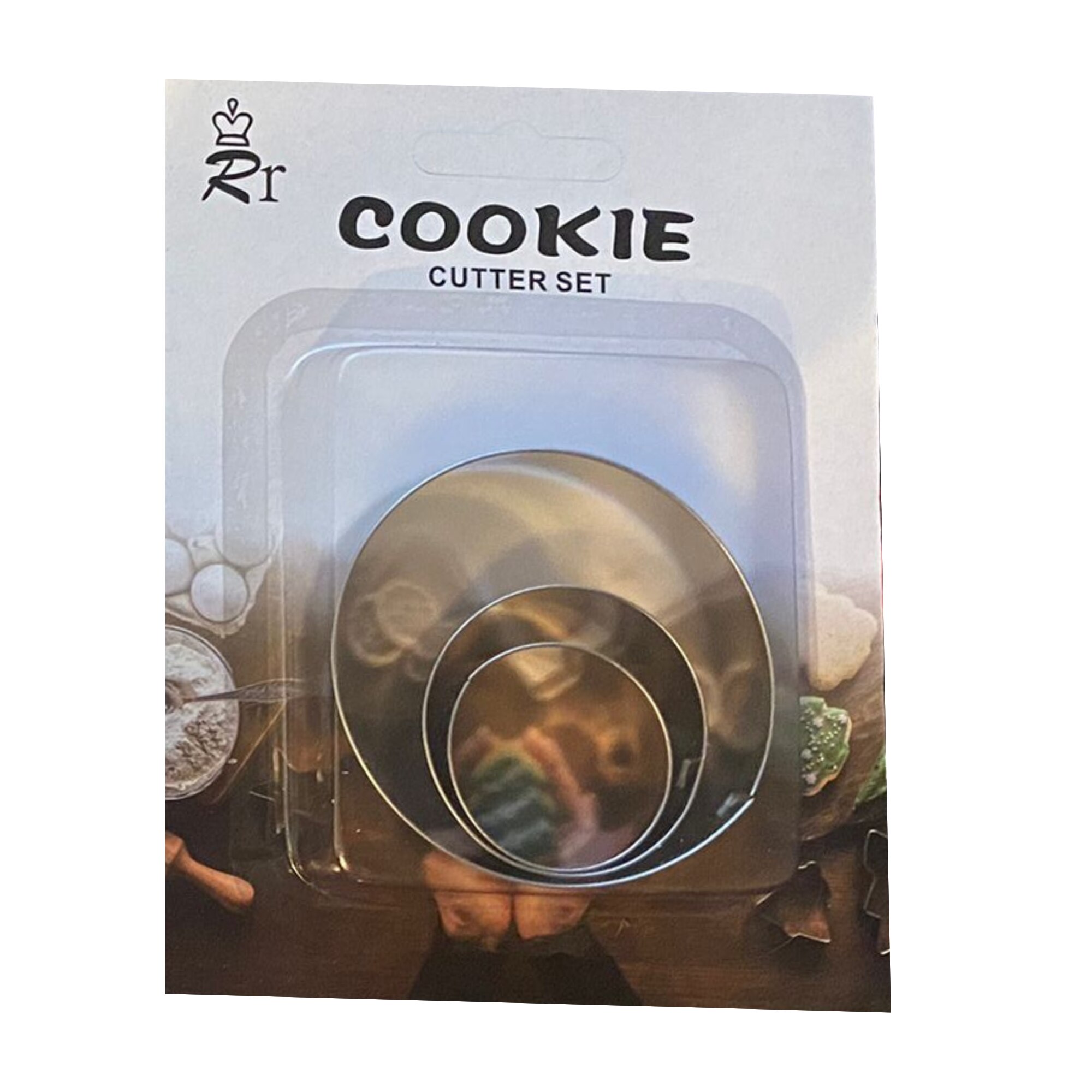 Set 3 bucati forma pentru decupat aluat, fursecuri, biscuiti de Craciun ...