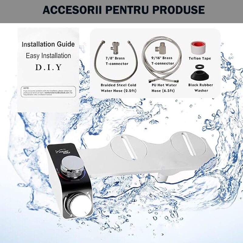 Bideu Non Electric Ultra Slim, Functie De Apa Calda Si Rece, Presiune ...