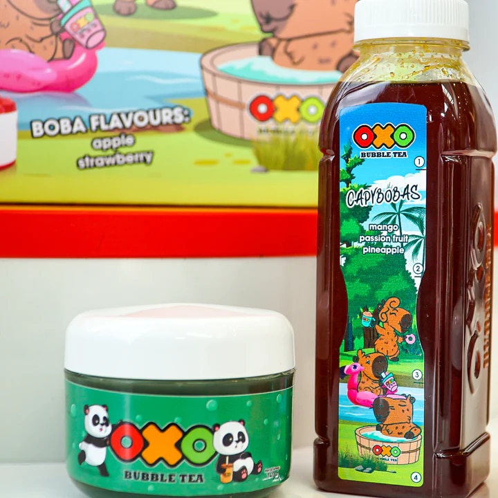 Ceai, Bubble Tea Oxo, Capy Bobas, home kit, 4 portii pentru acasa ...