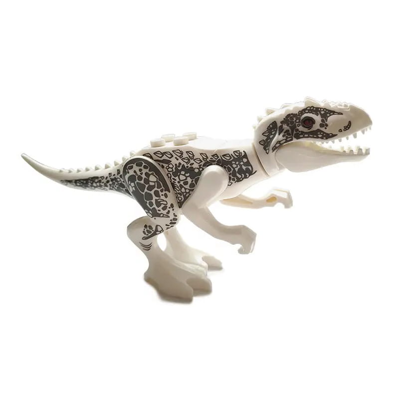 Blocuri de constructie de dinozauri - figurina din plastic Fire Raptor ...