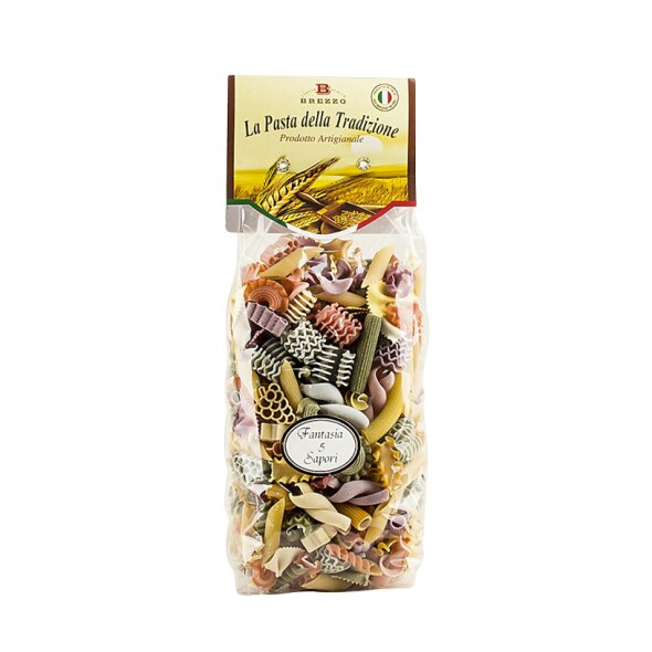 Paste din grau 5 arome, Brezzo, 500 g - eMAG.ro