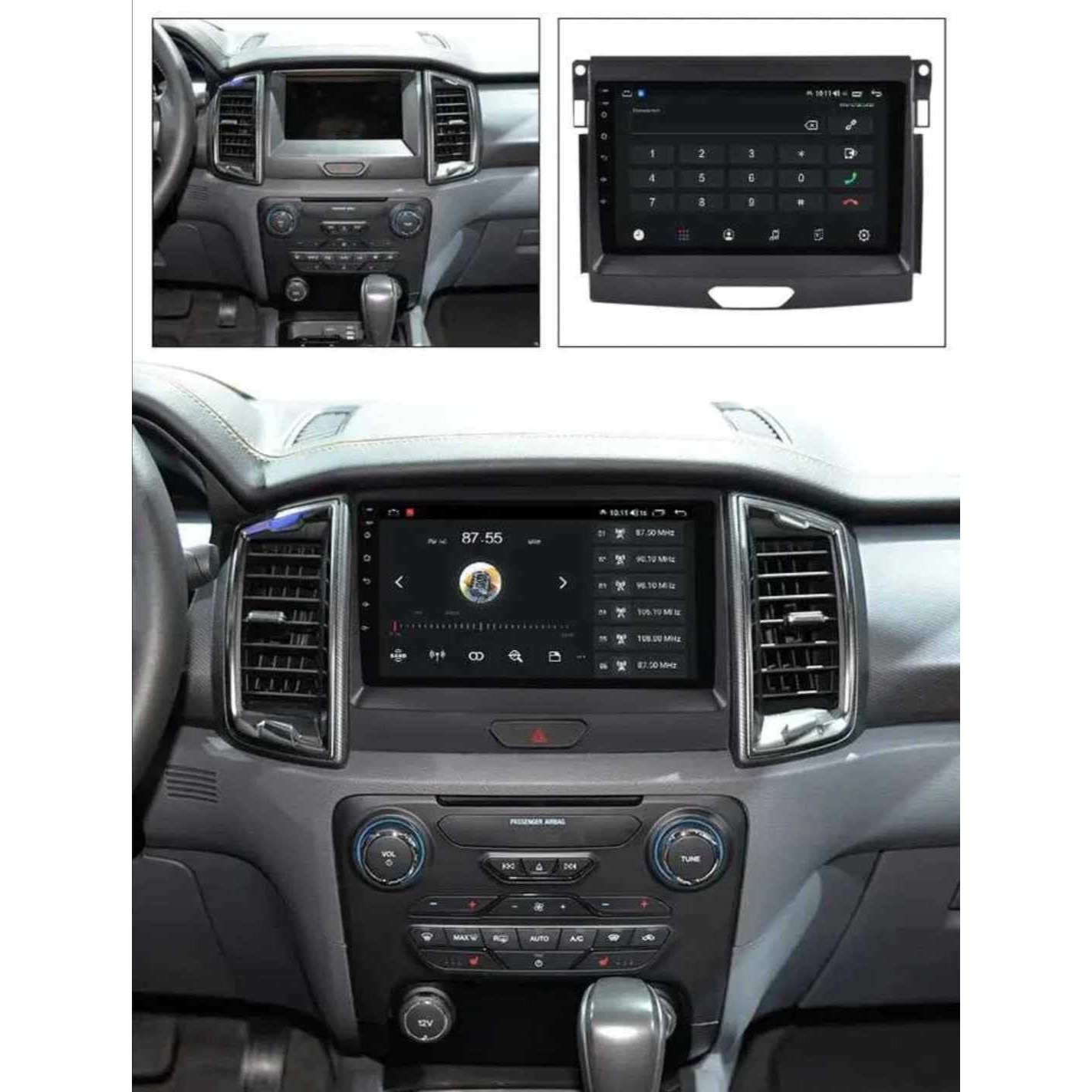Мултимедия с навигация ZT1 за Ford Ranger T6 2011- 2019, Android 12 ...