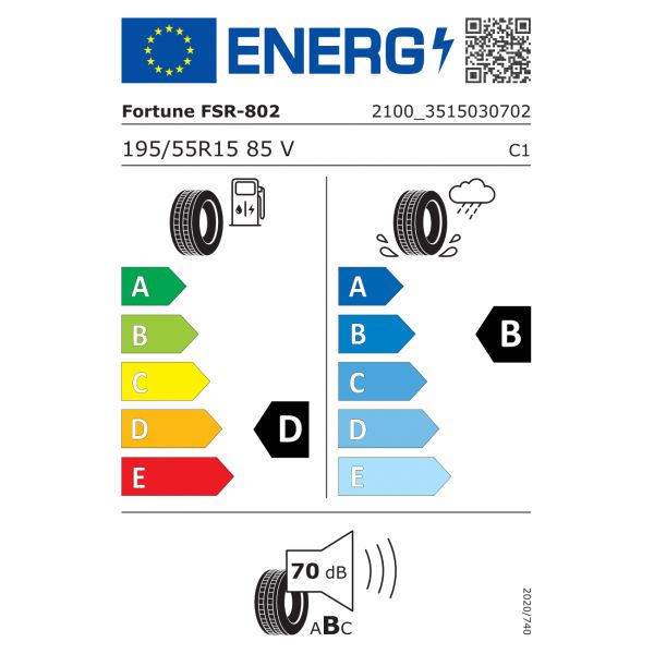 Anvelopa Vara 195/55 R15 Fortune Funrun Fsr-802 85 V - eMAG.ro