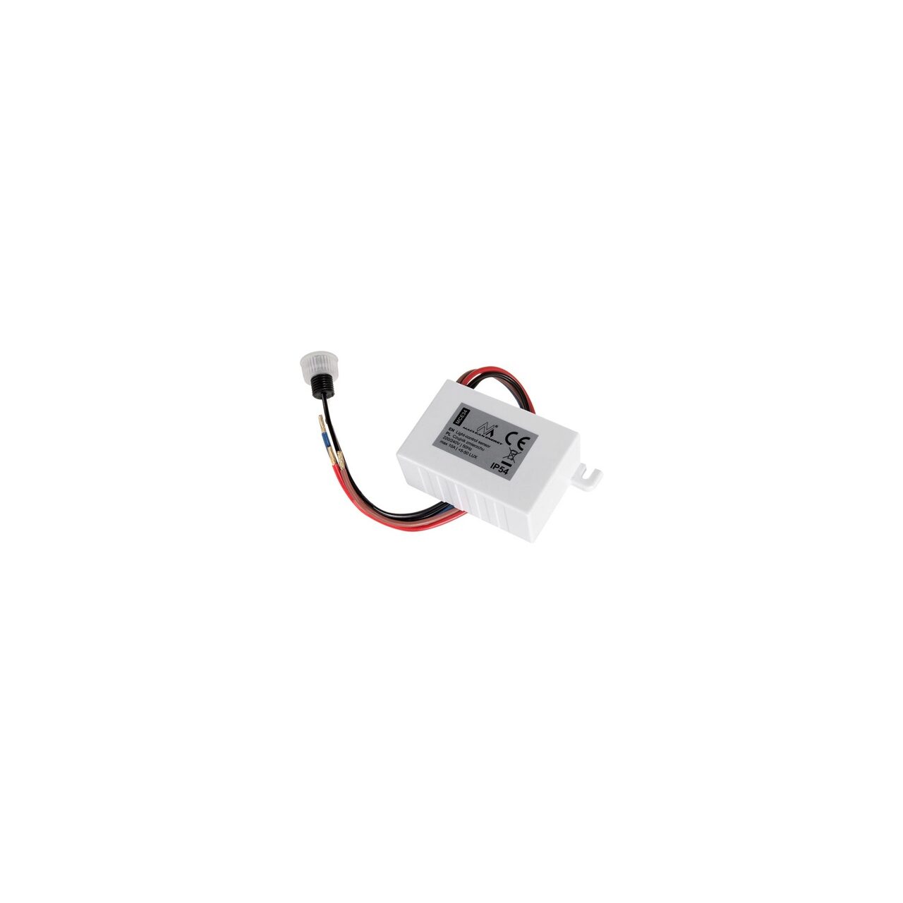 Senzor PIR extern, Prag minim iluminare reglabil 5- 50 lux, 360 grade ...