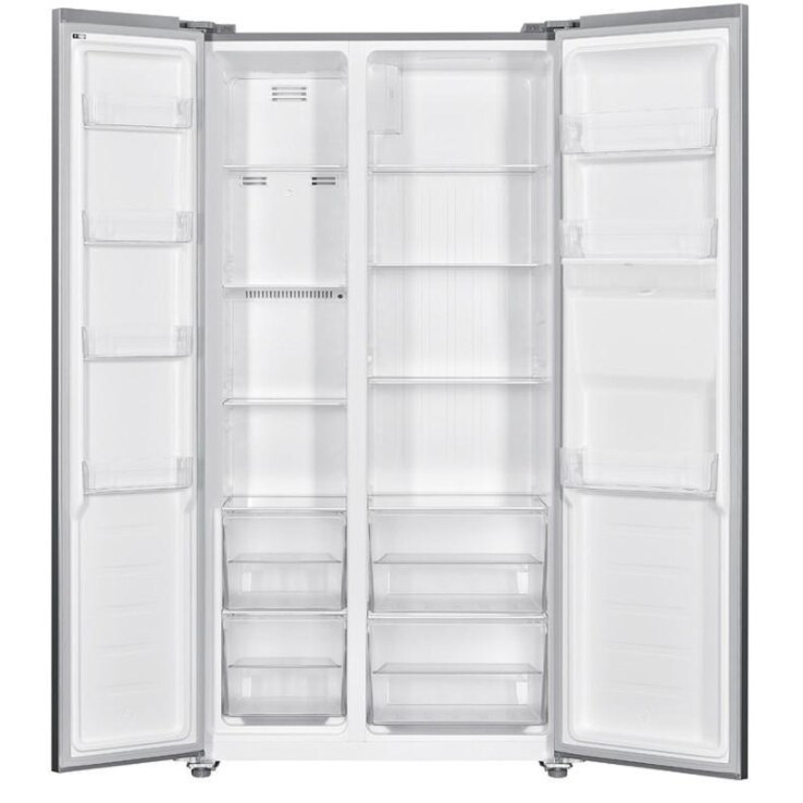 Frigider Side by side Finlux SBS-440DIX, Inox, No Frost, Dozator apa ...