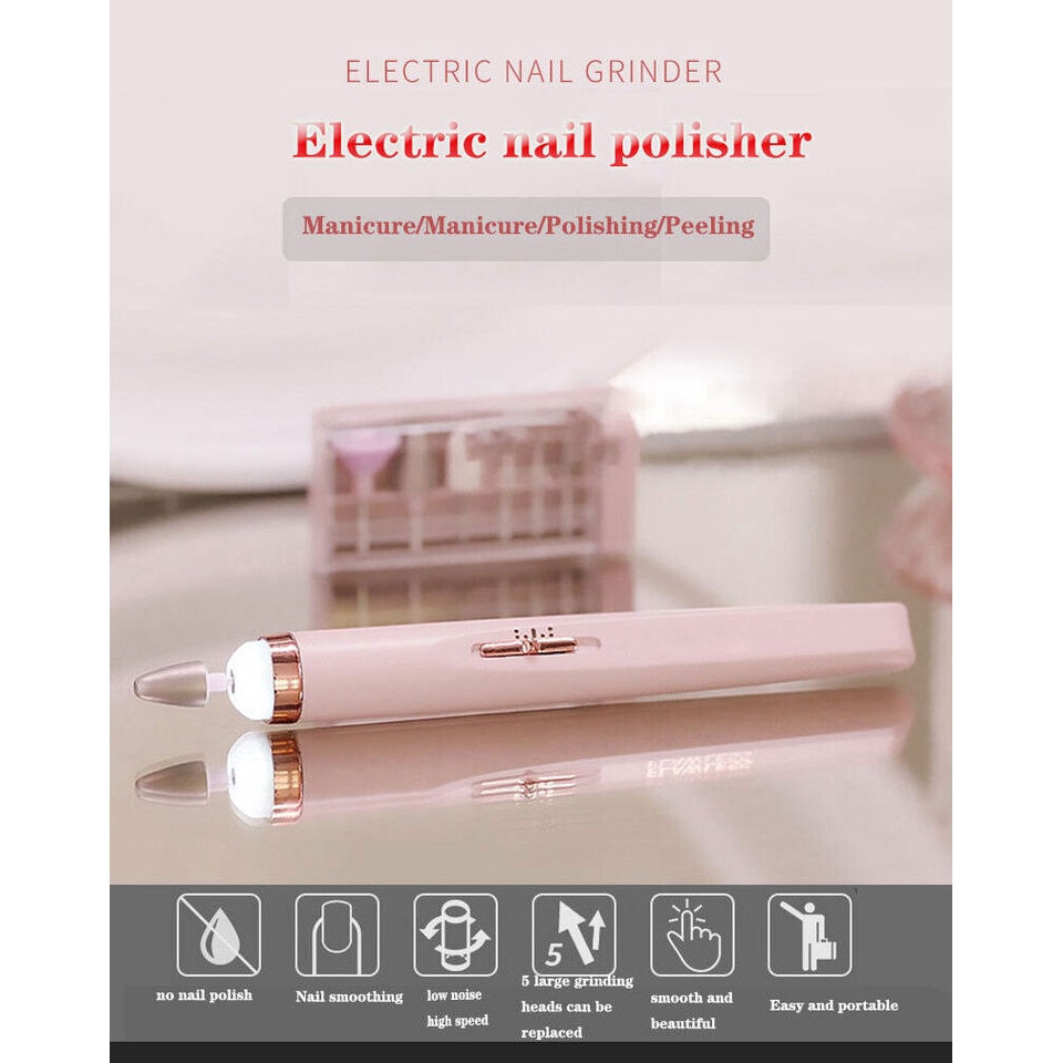 Freza Unghii Electrica Reincarcabila Tip Stilou, 5/1, Portabila ...