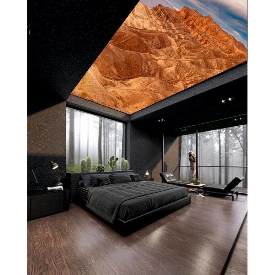 Tapet Autoadeziv PVC, Autocolant, Peisaj canyon cu cer, 120 x 200 cm ...