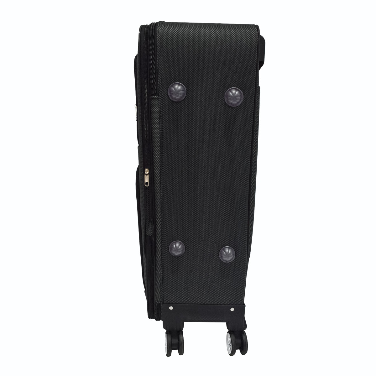 Bőrönd, Naimeed D5583M, 4 dupla kerék 360 fok, textil anyag, kódzár ...