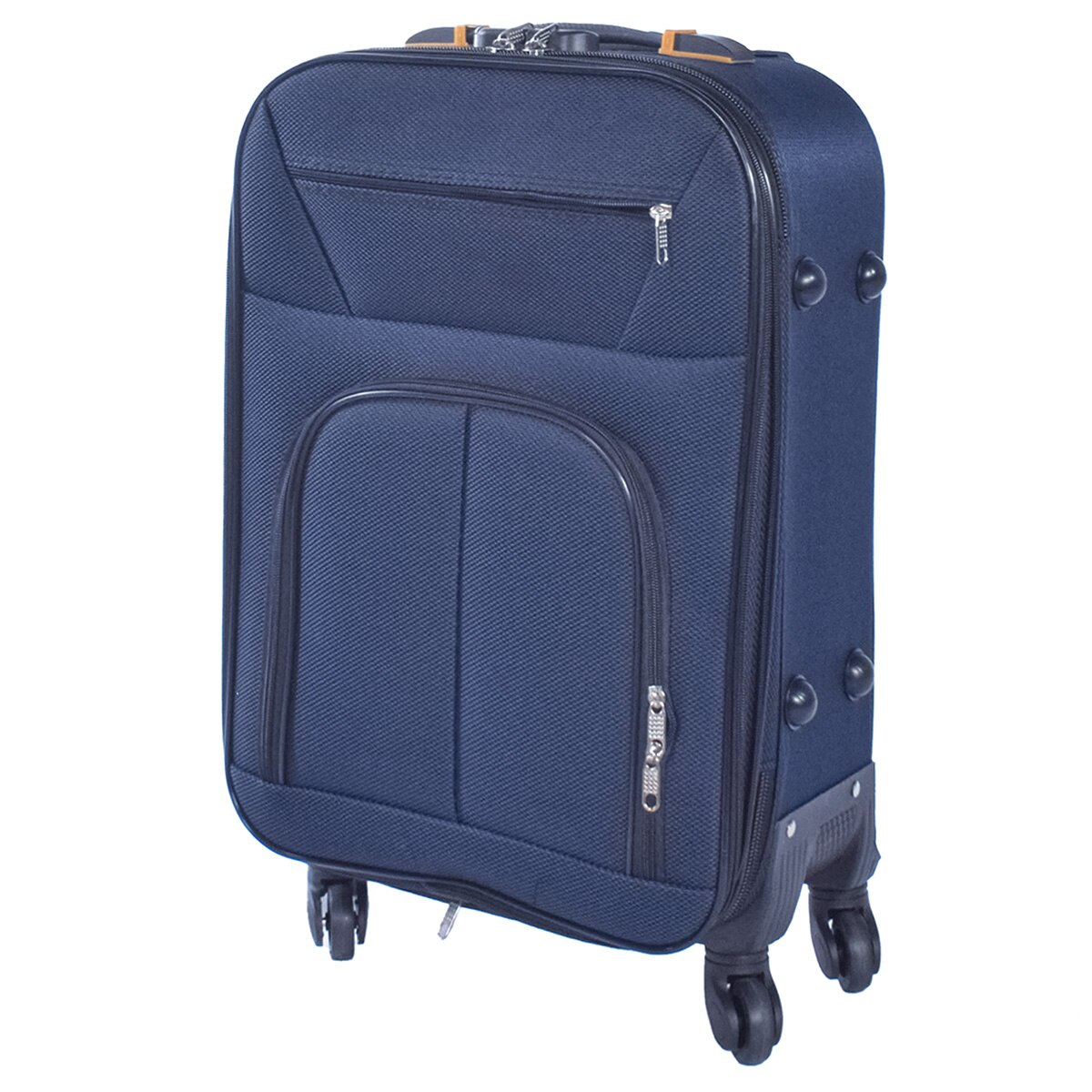 Troler voiaj, Naimeed D5579L, 4 roti duble 360 grade, material textil ...