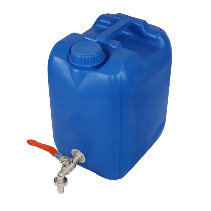 Canistra plastic 10L, cu robinet metalic rosu, PNW037-CZ Hico - eMAG.ro
