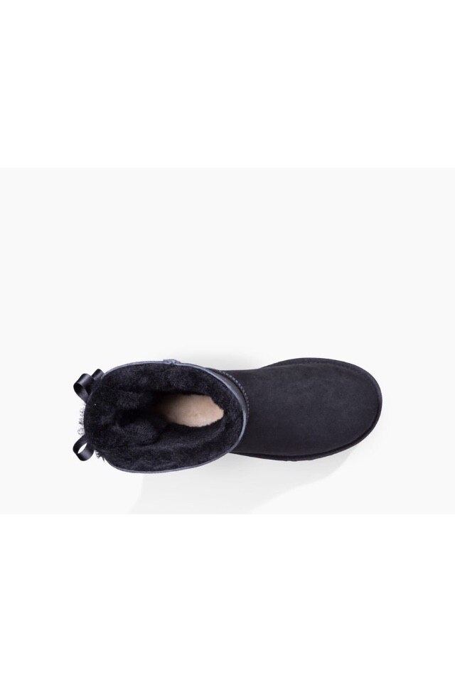 Cizme Dama UGG, Bailey Bow II, Negru 896 - eMAG.ro