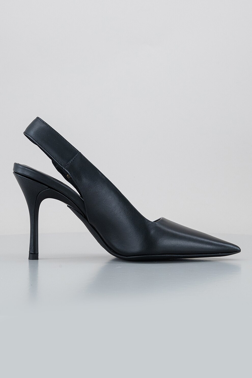 Furla, Pantofi slingback de piele cu toc stiletto - eMAG.ro
