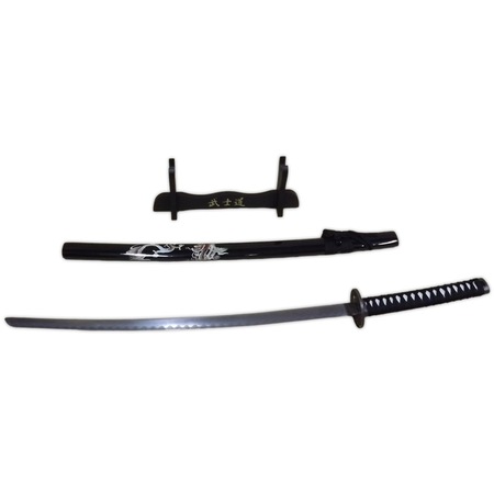 Sabie Katana Gold Dragon, ornamentala, otel, 100 cm - eMAG.ro