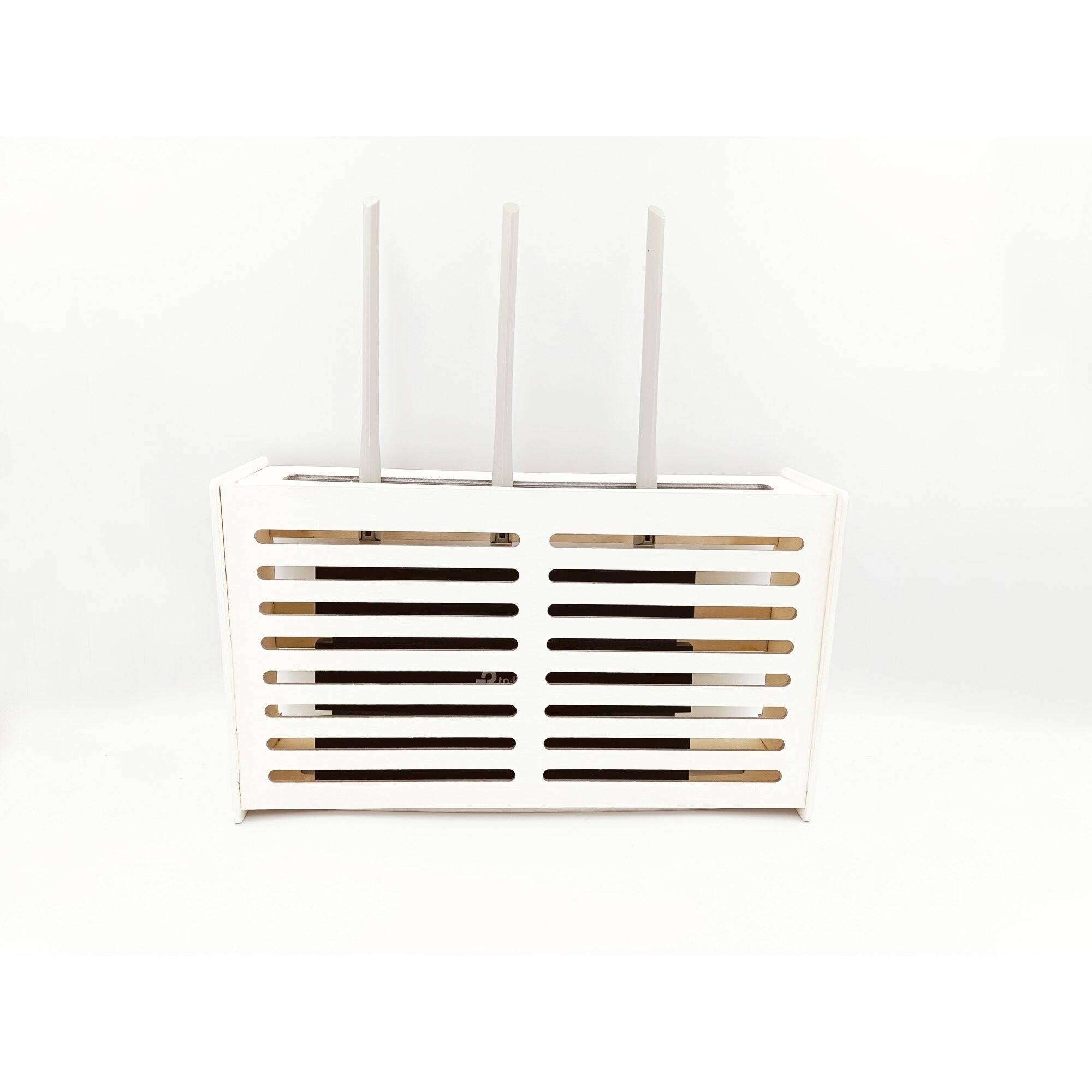 Raft Suport Router Wireless WoodMag CTW01 pentru mascare fire si ...