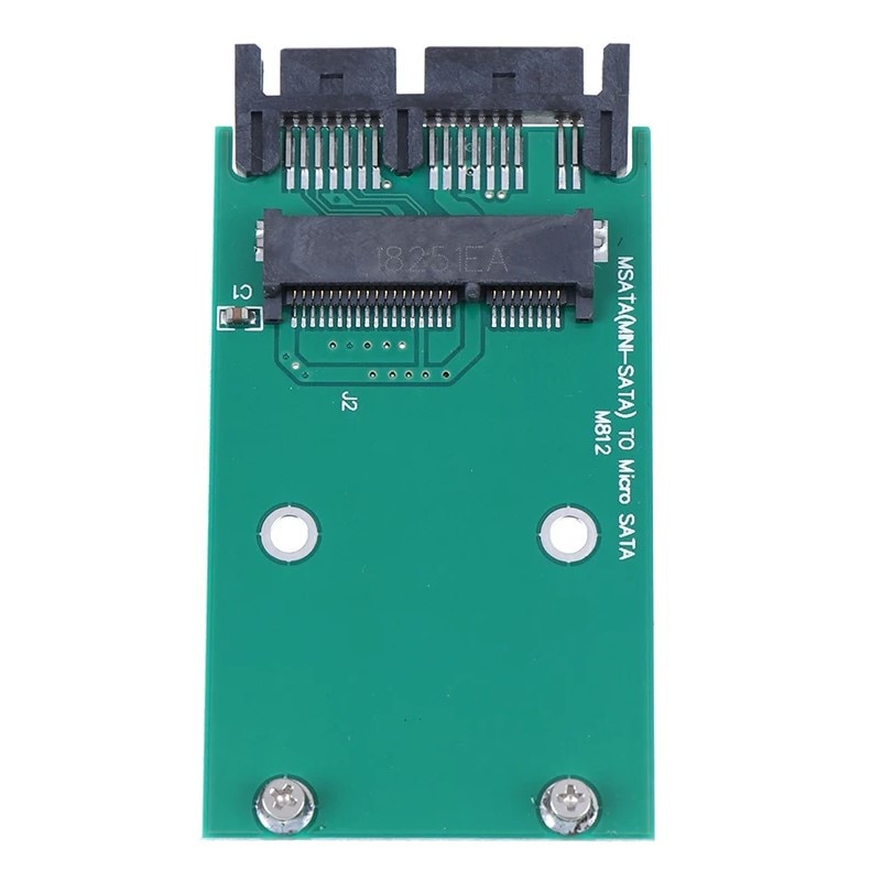 Adaptor Convertor Card Mini PCIe PCI-e mSATA 3x5cm SSD la 1 "8" Micro ...