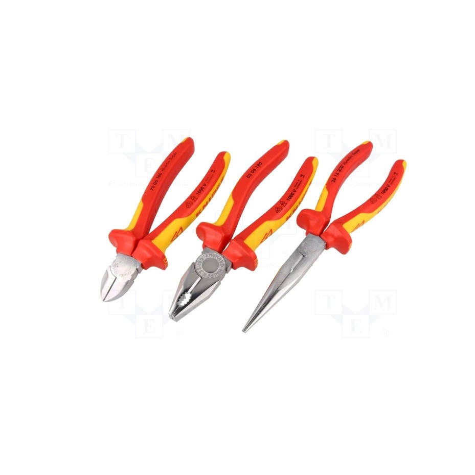 Set 3 clesti vde KNIPEX 00 20 12, 1000V - eMAG.ro