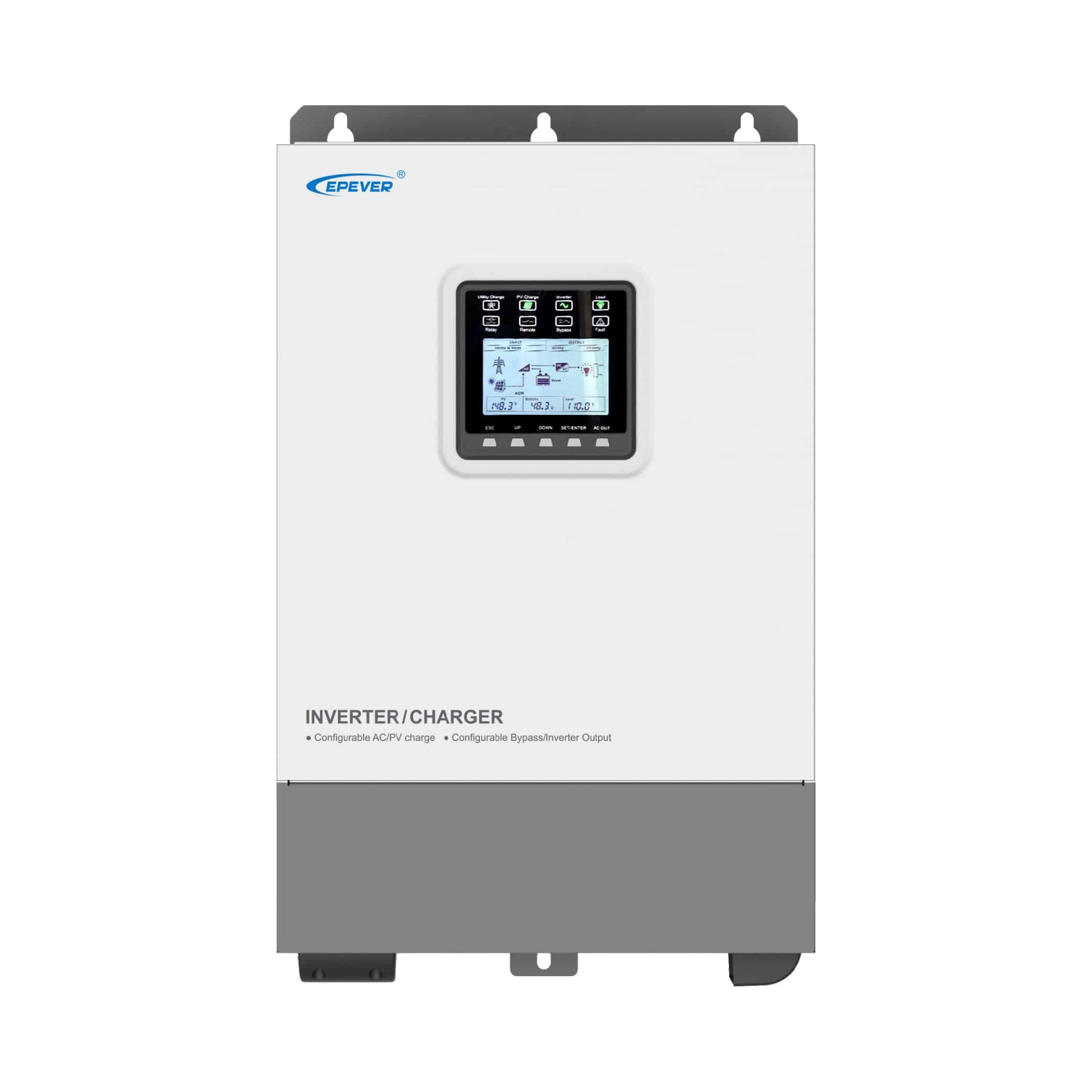 Invertor solar 3kW, 3000W / 24V, Epever UPower-Hi UP3000-HM10022 - eMAG.ro
