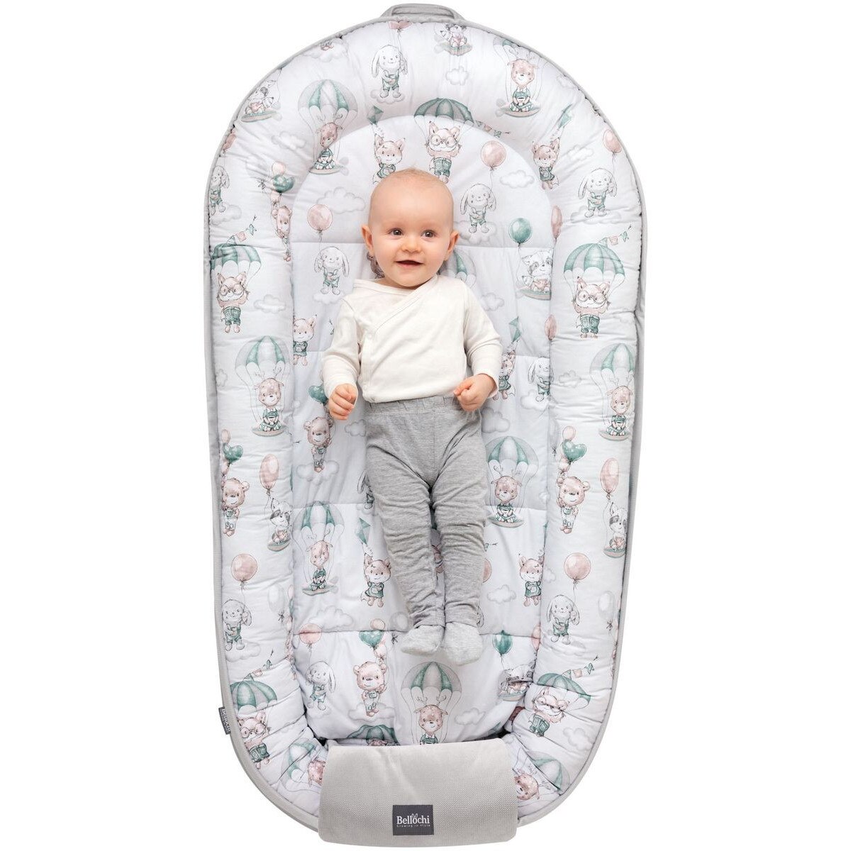 Cocon cuib pentru copii XXL 120x65 cm Loom - eMAG.ro