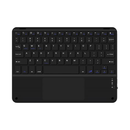 Tastatura Bluetooth cu Touchpad, NAXSIR, Compatibil cu Android/iOS ...