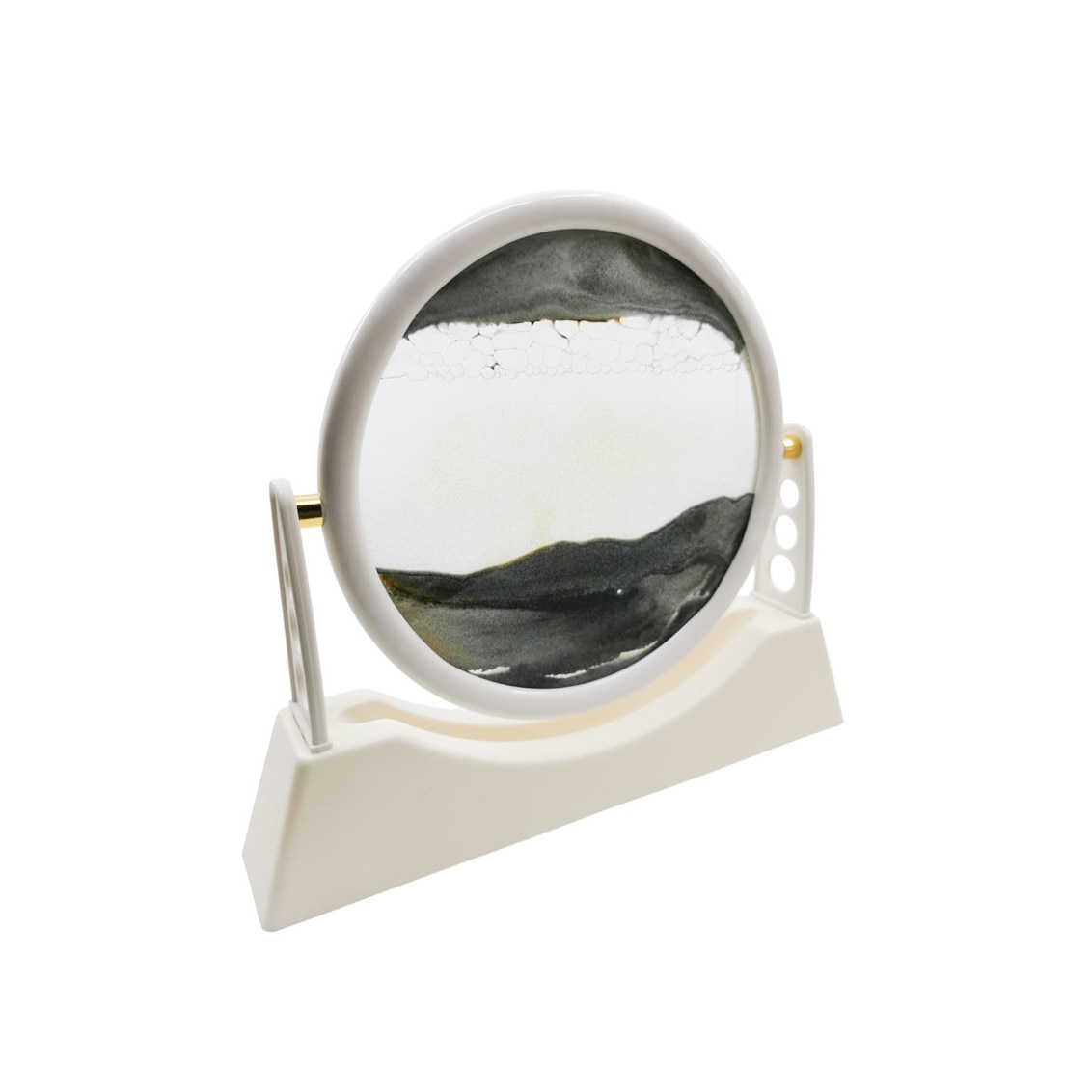 Obiect decorativ pentru birou ShowSand, tip tablou cu nisip miscator ...