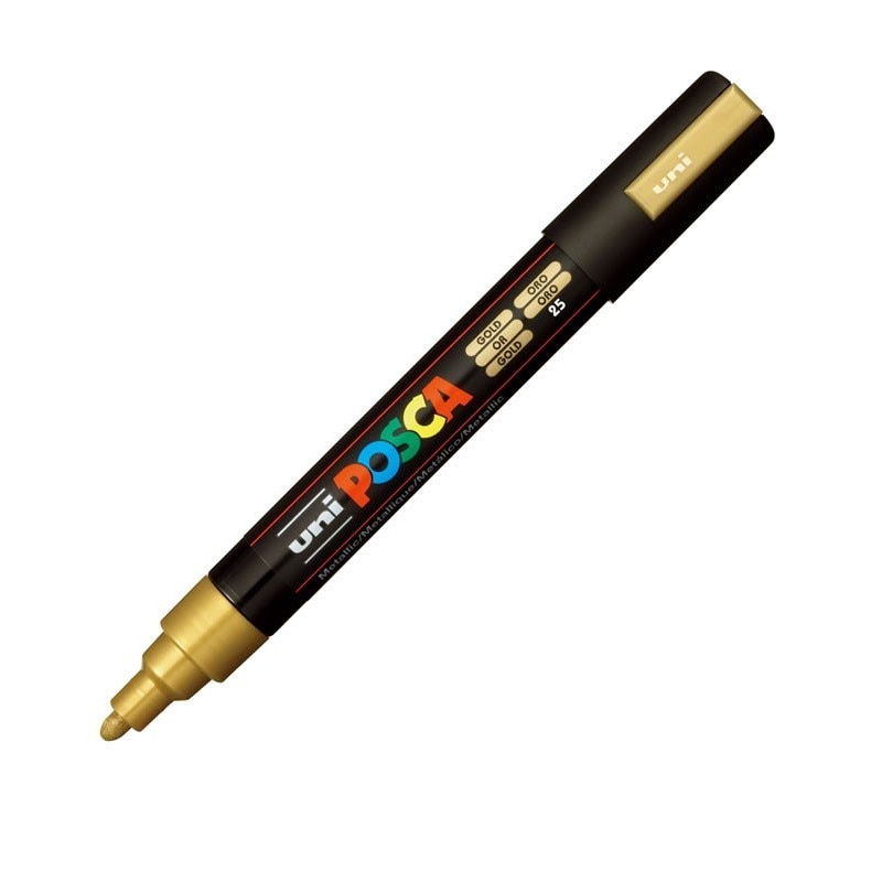 Set 16 Markere Posca, PC-5M, Paint Marker, Varf Fin, Multicolor - eMAG.ro