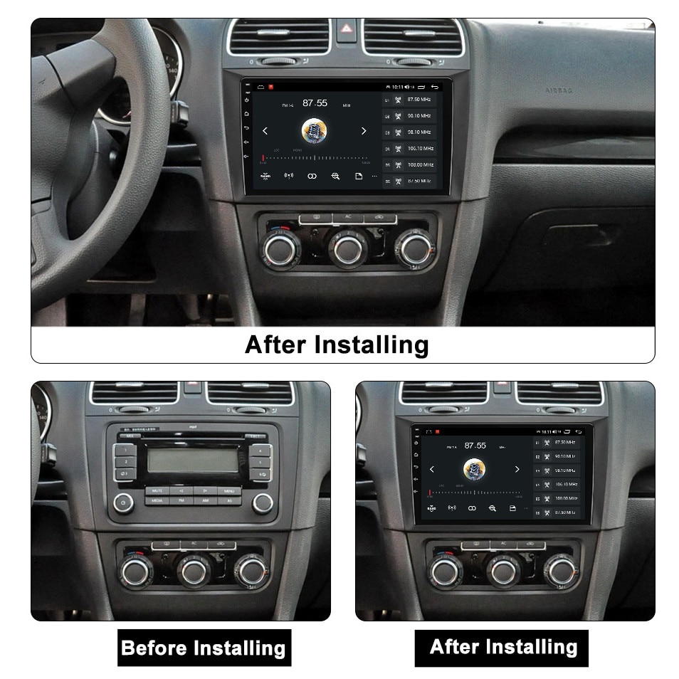 Navigatie VW GOLF 6 din 2008 - 2016, NAVIGPS, 4GB RAM si 64GB ROM ...