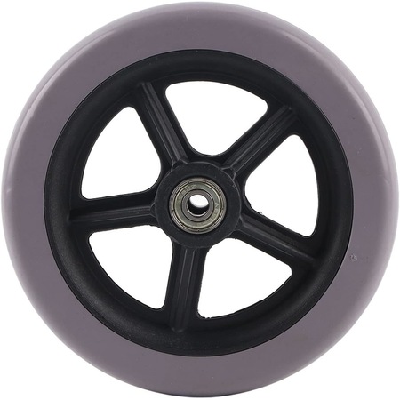 Set roti fata pentru scaun cu rotile, Mmgoqqt, Cauciuc, Gri - eMAG.ro