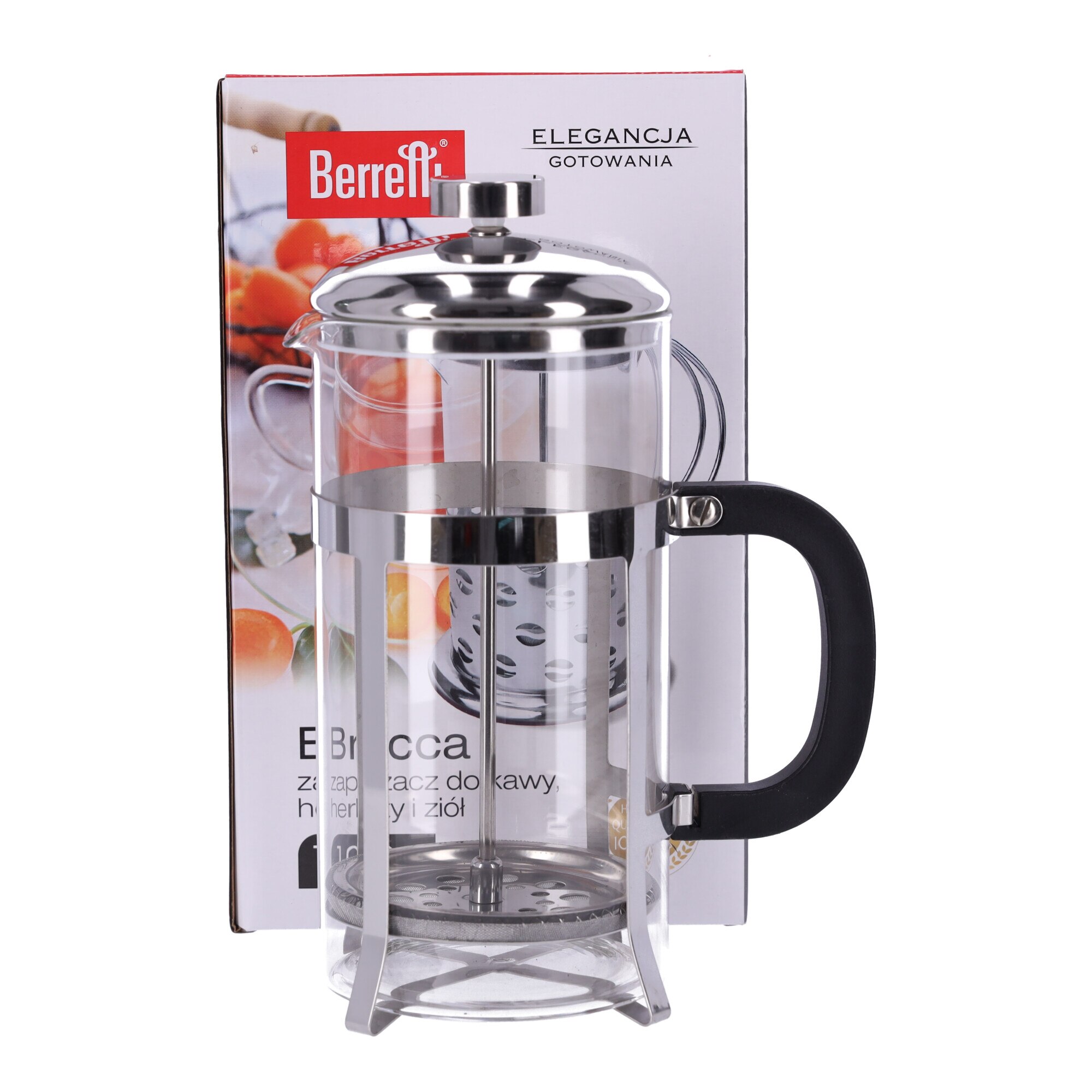 Infuzor, Berretti, Sticla termorezistenta, 1000 ml, Argintiu ...