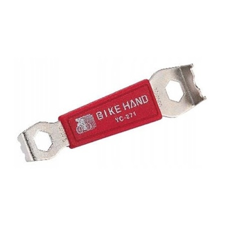 Cheie pentru pedalier BIKE HAND YC-271, otel CR-V, maner ergonomic, 29g ...