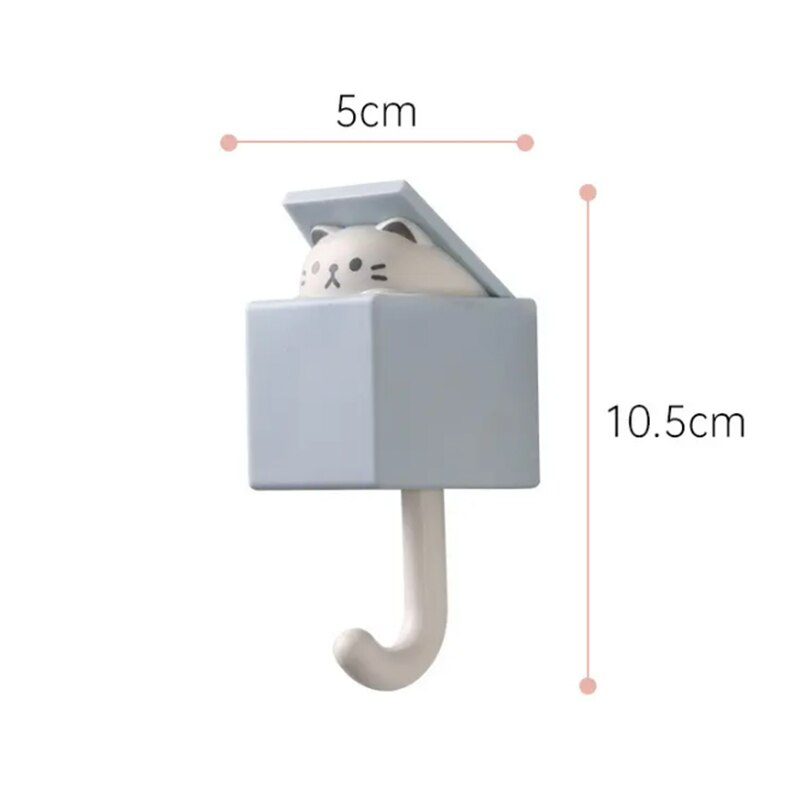 Cuier creativ autoadeziv, tematica regatul animalelor, model animale ...