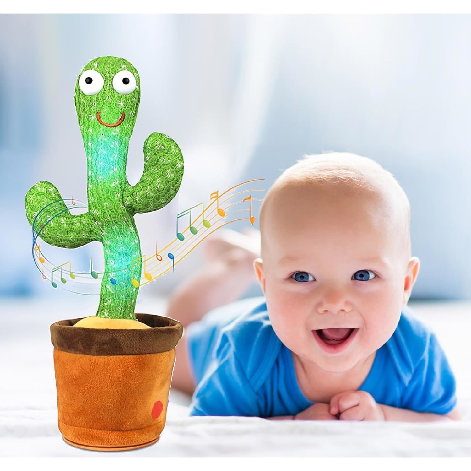 Jucarie Interactiva Cactus Vorbitor si Dansator, Imita, Canta si ...