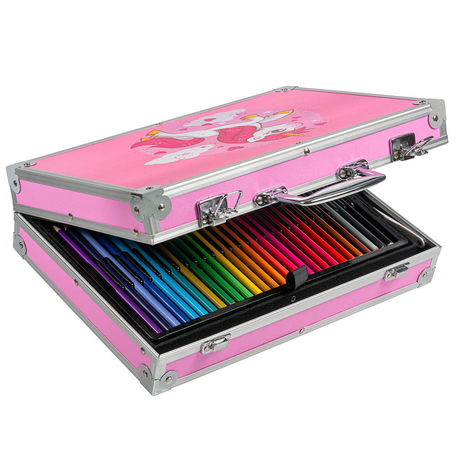 Set de pictura si desen pentru copii, RAGI, 145 de piese, cutie din ...