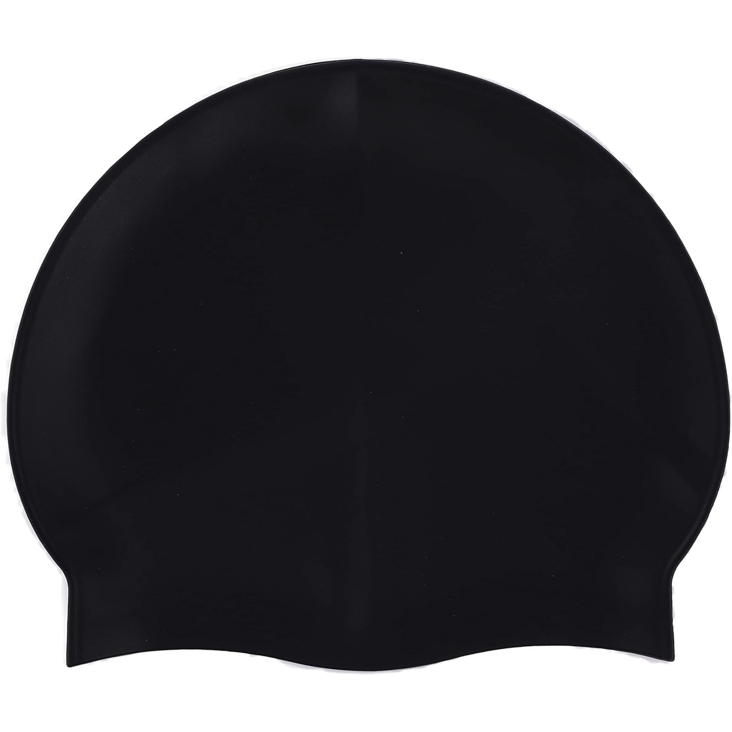 Casca de inot, Silicon, Unisex, Negru - eMAG.ro