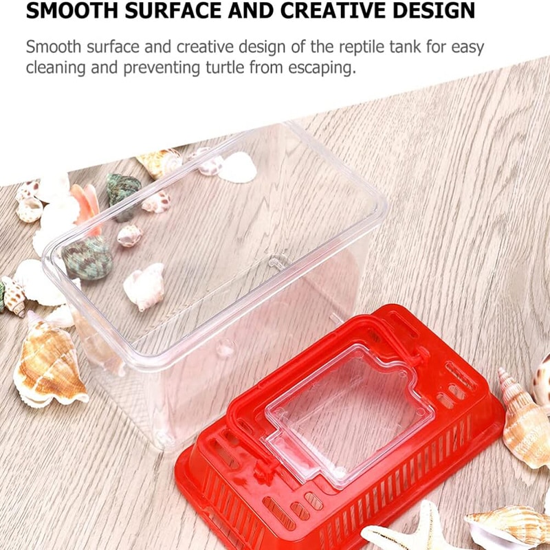 Rezervor broaste testoase, Sunmostar, Acvariu habitat pentru broaste ...