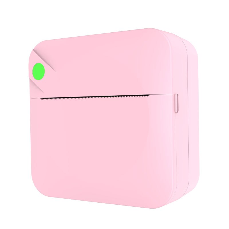 Mini imprimanta termica portabila, Sunmostar, Bluetooth, Roz - eMAG.ro