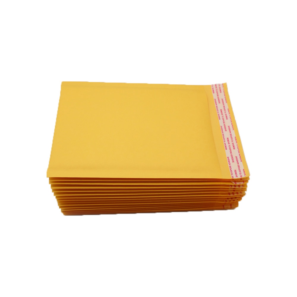 Set 10 plicuri cu bule rezistente la socuri, Sunmostar, Plastic, 16 x ...