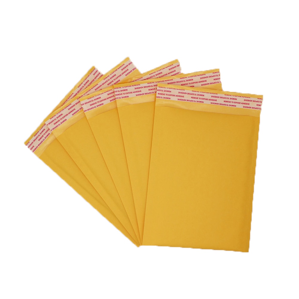 Set 10 plicuri cu bule rezistente la socuri, Sunmostar, Plastic, 16 x ...