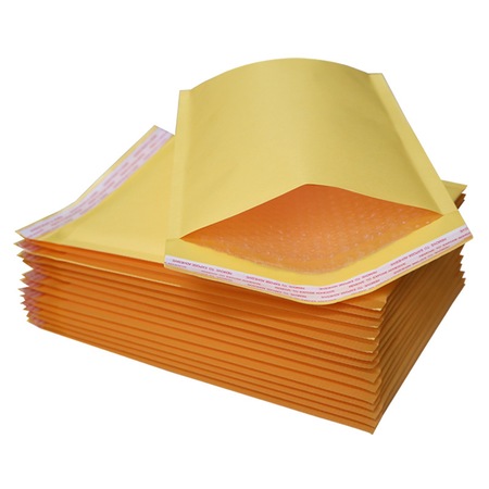 Set 10 plicuri cu bule rezistente la socuri, Sunmostar, Plastic, 16 x ...