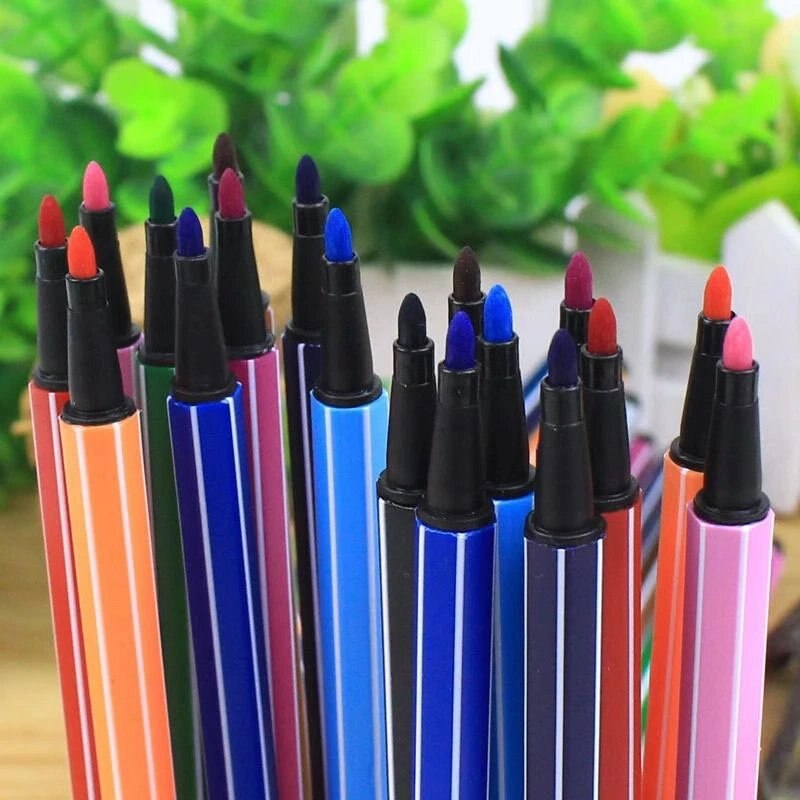 Set 24 carioci, Sunmostar, Multicolor - eMAG.ro