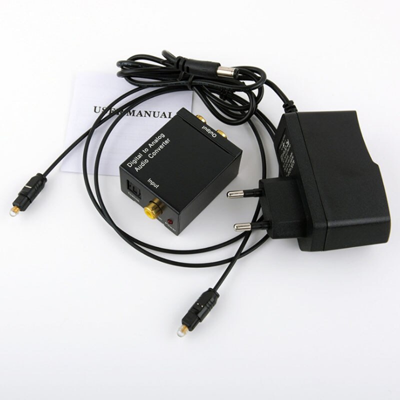 Adaptor convertizor audio digital coaxial, Sunmostar, Negru - eMAG.ro