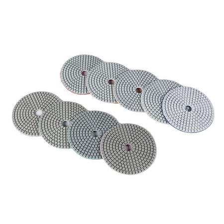 Set 10 Discuri Pentru Slefuit Sunmostar Rasina Diamant Multicolor