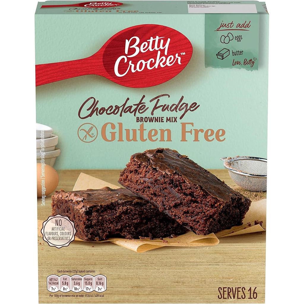 Betty Crocker Brownie Mix Fara Gluten, Chocolate, 415g - eMAG.ro