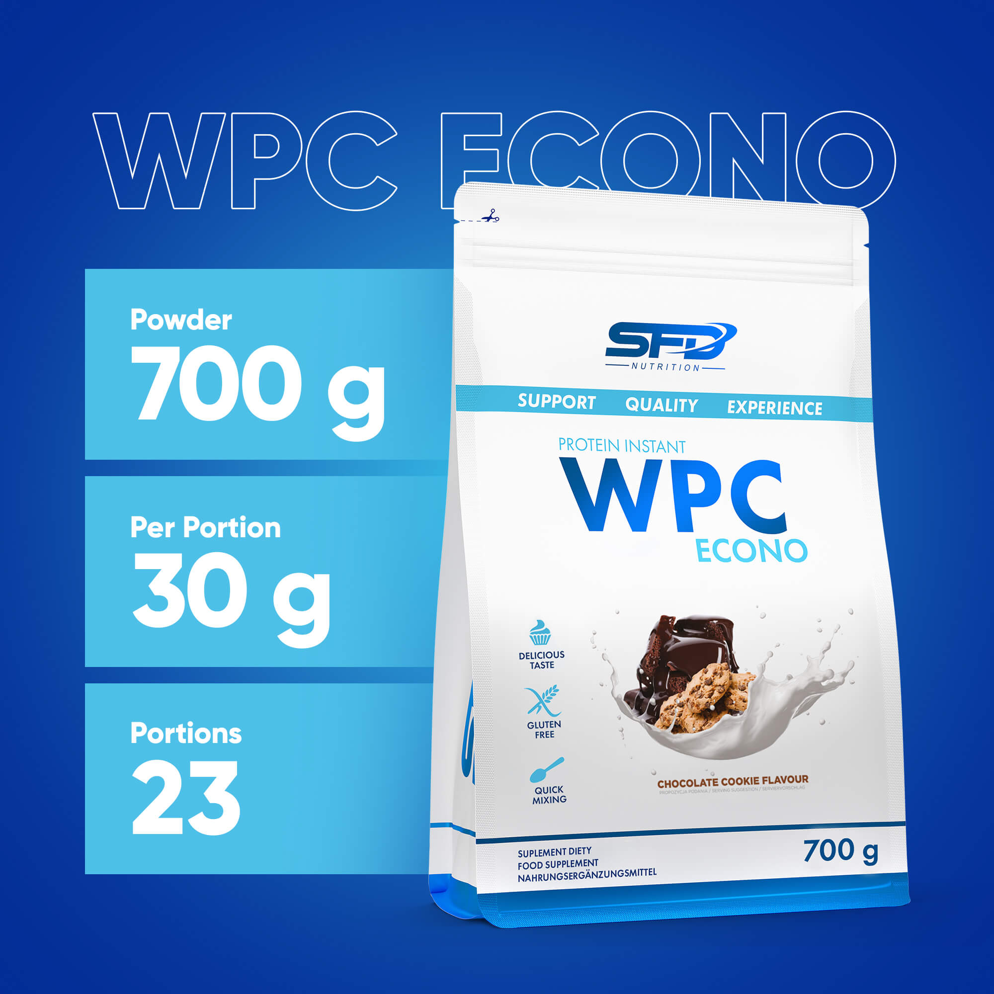 Proteina SFD WPC Protein Econo Prajitura 700g - eMAG.ro