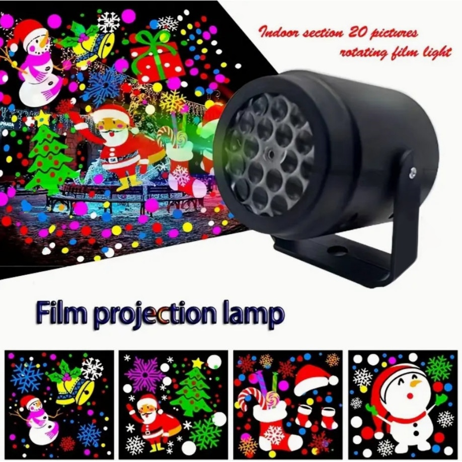 Proiector laser LED pentru lumina de noapte, Proiector de fulgi de ...