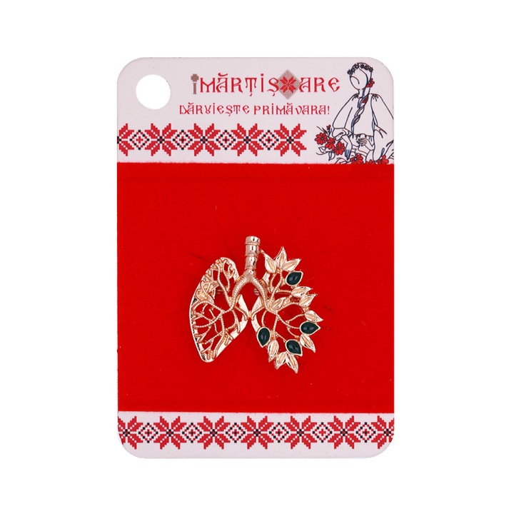 Martisor Brosa Aurie Doctor Pneumolog - eMAG.ro