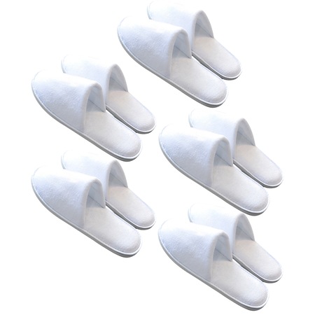 Set 5 perechi papuci hotel, FreeBiz®, hotel quality, buretati, talpa ...