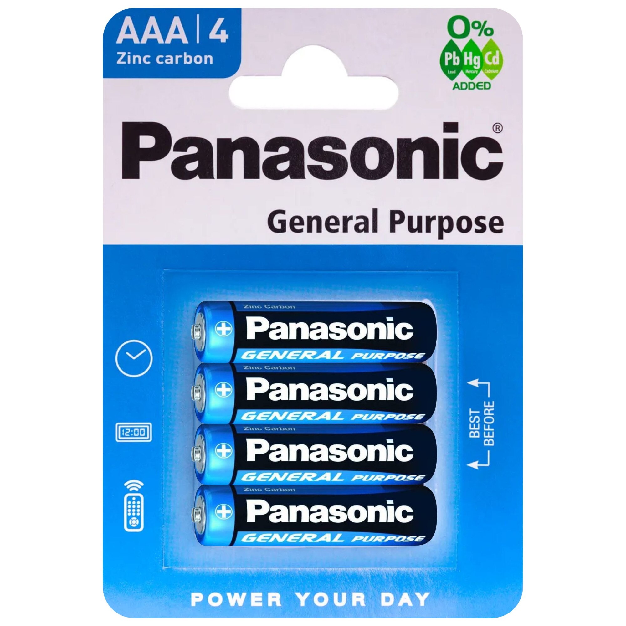 Baterii Panasonic Zinc Carbon AAA, General Purpose, 4 buc - eMAG.ro