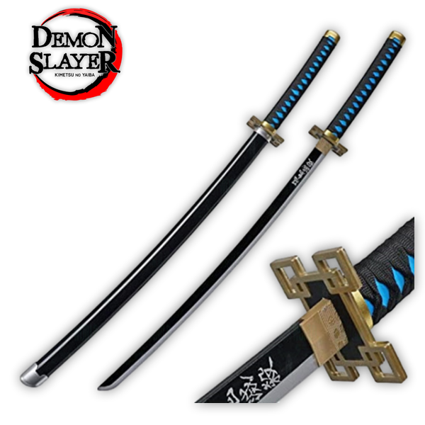 Sabie Katana Tokito Muichiro- Demon Slayer, antrenament, lama bambus ...