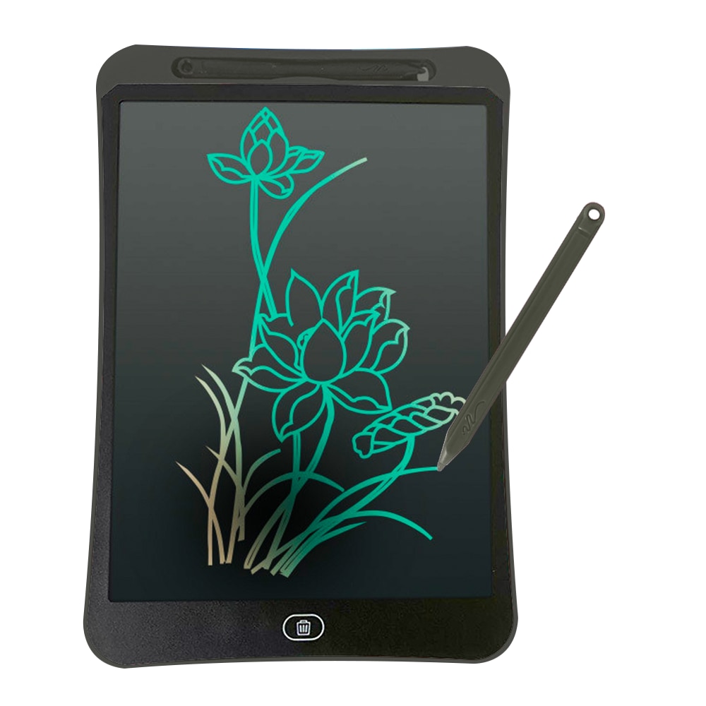 Tableta LCD pentru scris si desenat copii, material ABS, 12 inchi ...