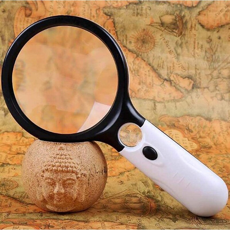 Lupa cu zoom optic, JENUOS®, utilizata pentru citit, cu diametrul ...